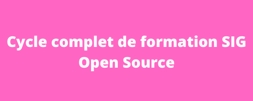 Cycle complet de formation SIG Open Source en ligne | SIGOTM